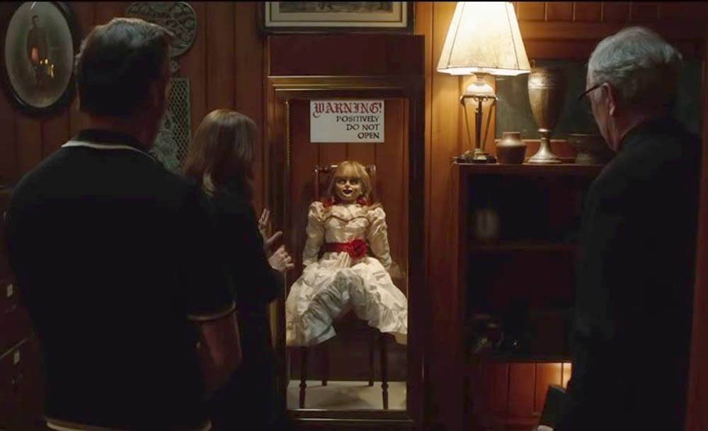 Annabelle vuelve a casa... Y viene acompañada (video)