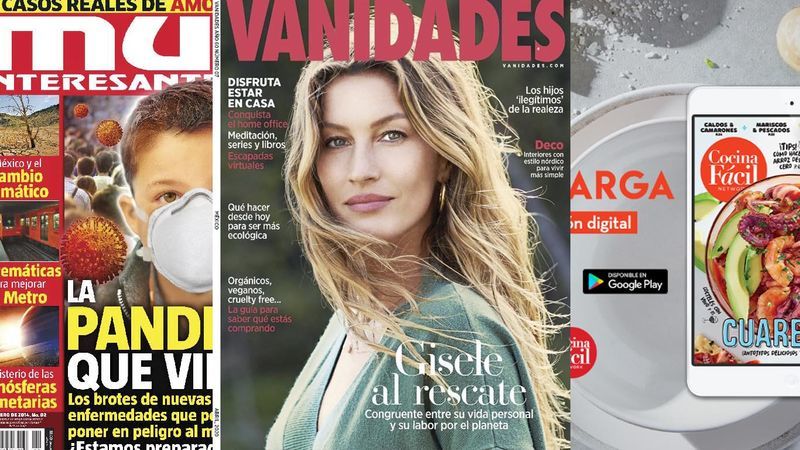 Revistas digitales, sin costo, por 'cortesía' del coronavirus