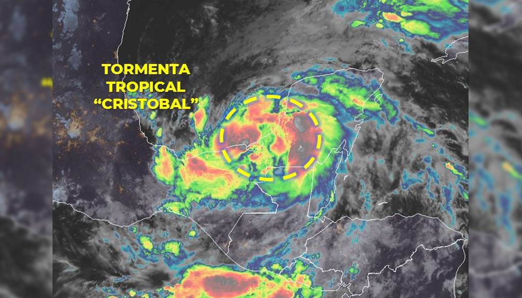 La tormenta tropical 'Cristóbal' golpea severamente el sureste de ...
