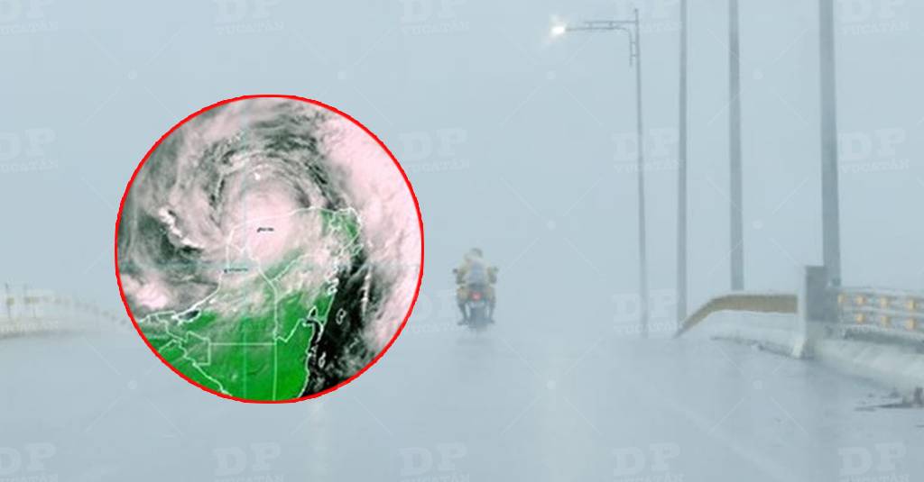 Mérida estaría sufriendo lo más 'fuerte' de la tormenta tropical Zeta ...